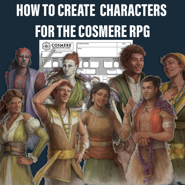 Creating Characters for the Cosmere RPG – Dragonsteel Books