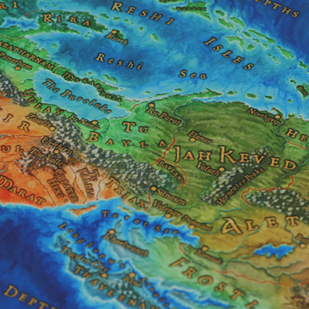 Roshar Playmat – Dragonsteel Books