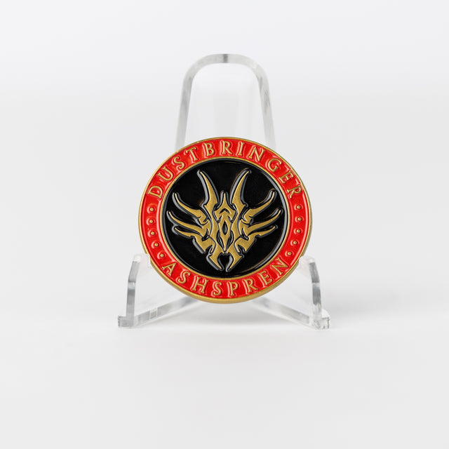 Dustbringer Ashspren Challenge Coin – Dragonsteel Books