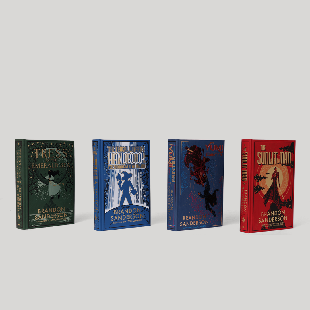 Secret Projects Premium Hardcover 4-Book Bundle – Dragonsteel Books