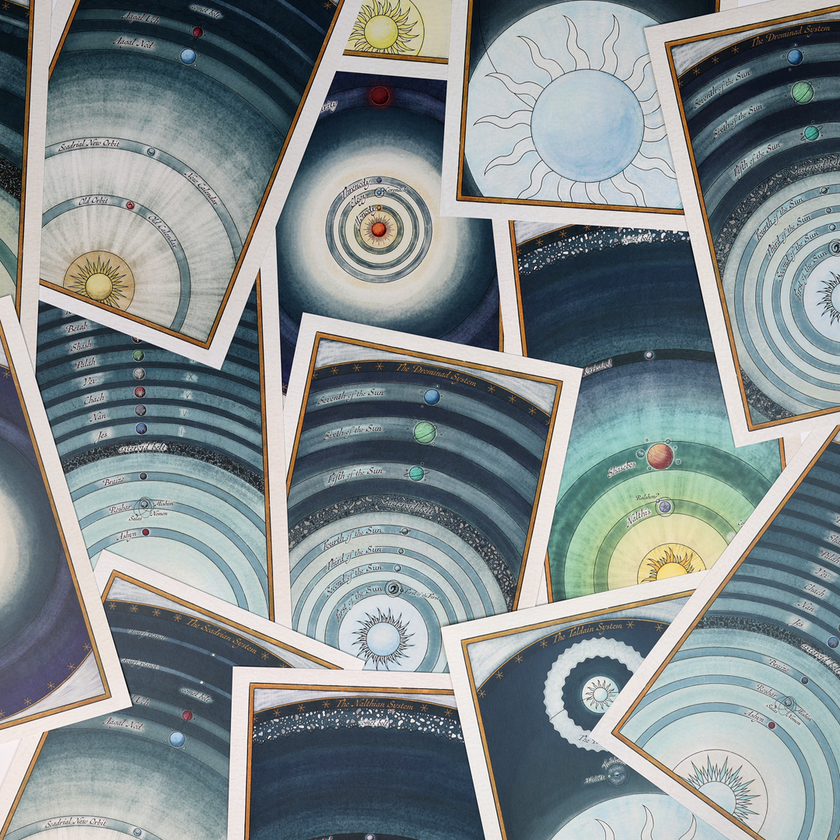 Star Chart Prints Set – Dragonsteel Books
