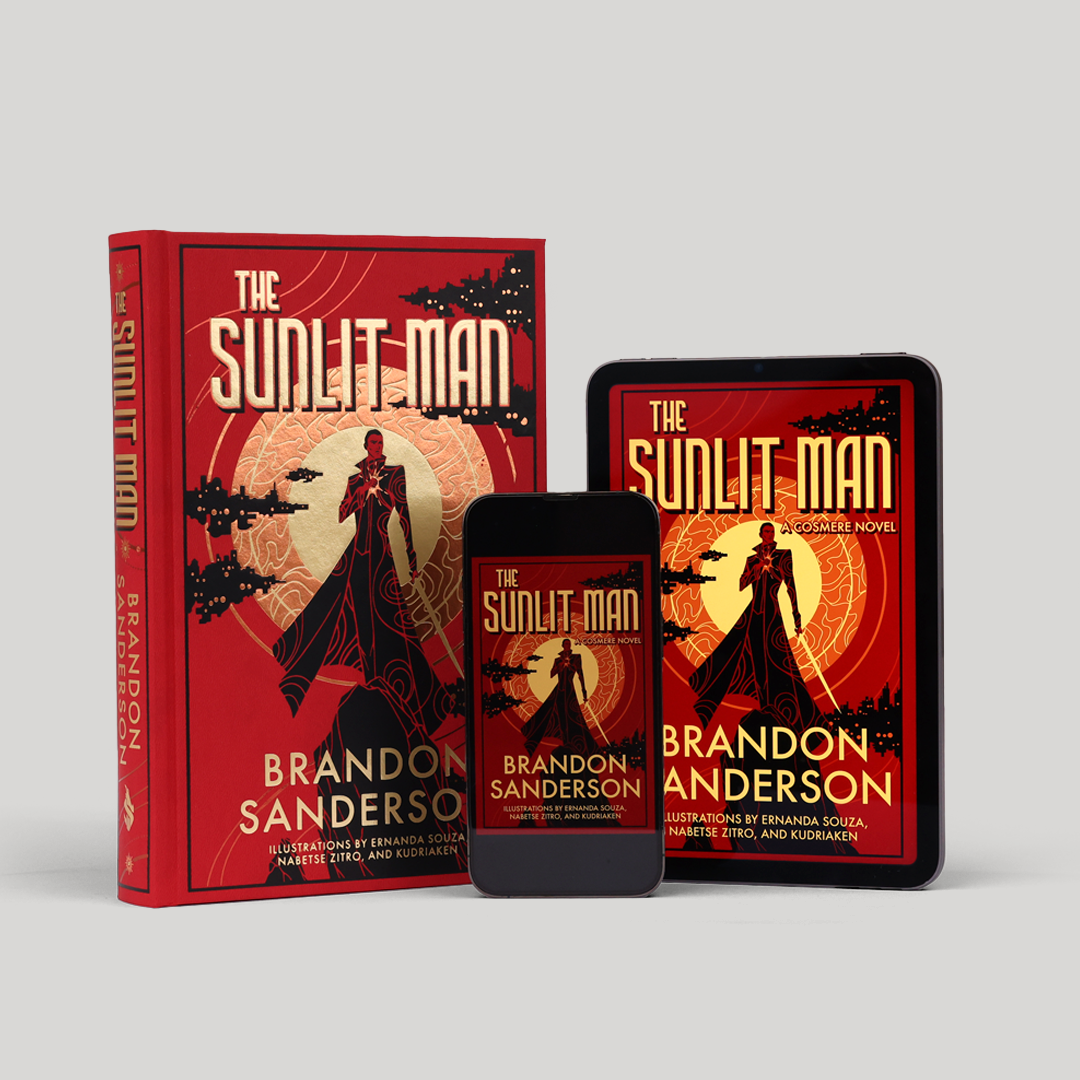 The Sunlit Man Premium Hardcover & Audiobook Bundle – Dragonsteel Books
