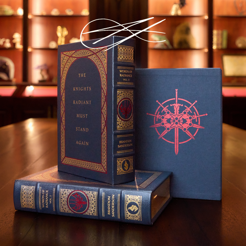 Words of Radiance Leatherbound Book - Signed – Dragonsteel Books