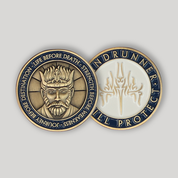 Windrunner Stormlight Herald Coin – Dragonsteel Books