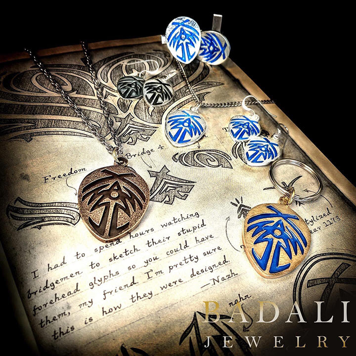Brandon Sanderson Licensed Jewelry from Badali Jewelry – Dragonsteel Books
