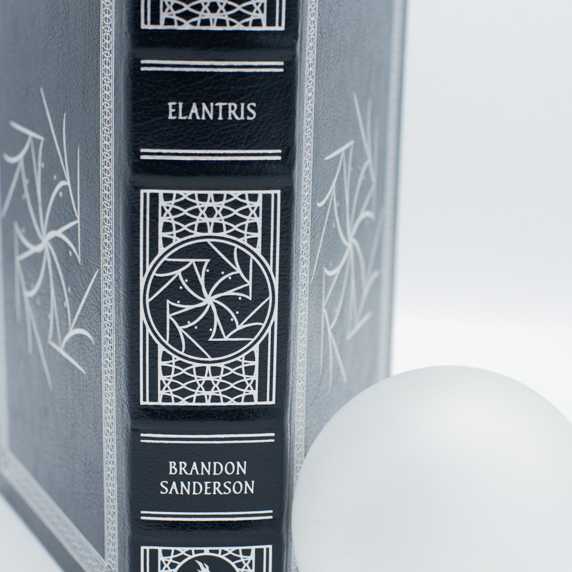 Signed Leatherbound Elantris - 10th Anniversary Edition by Brandon ...