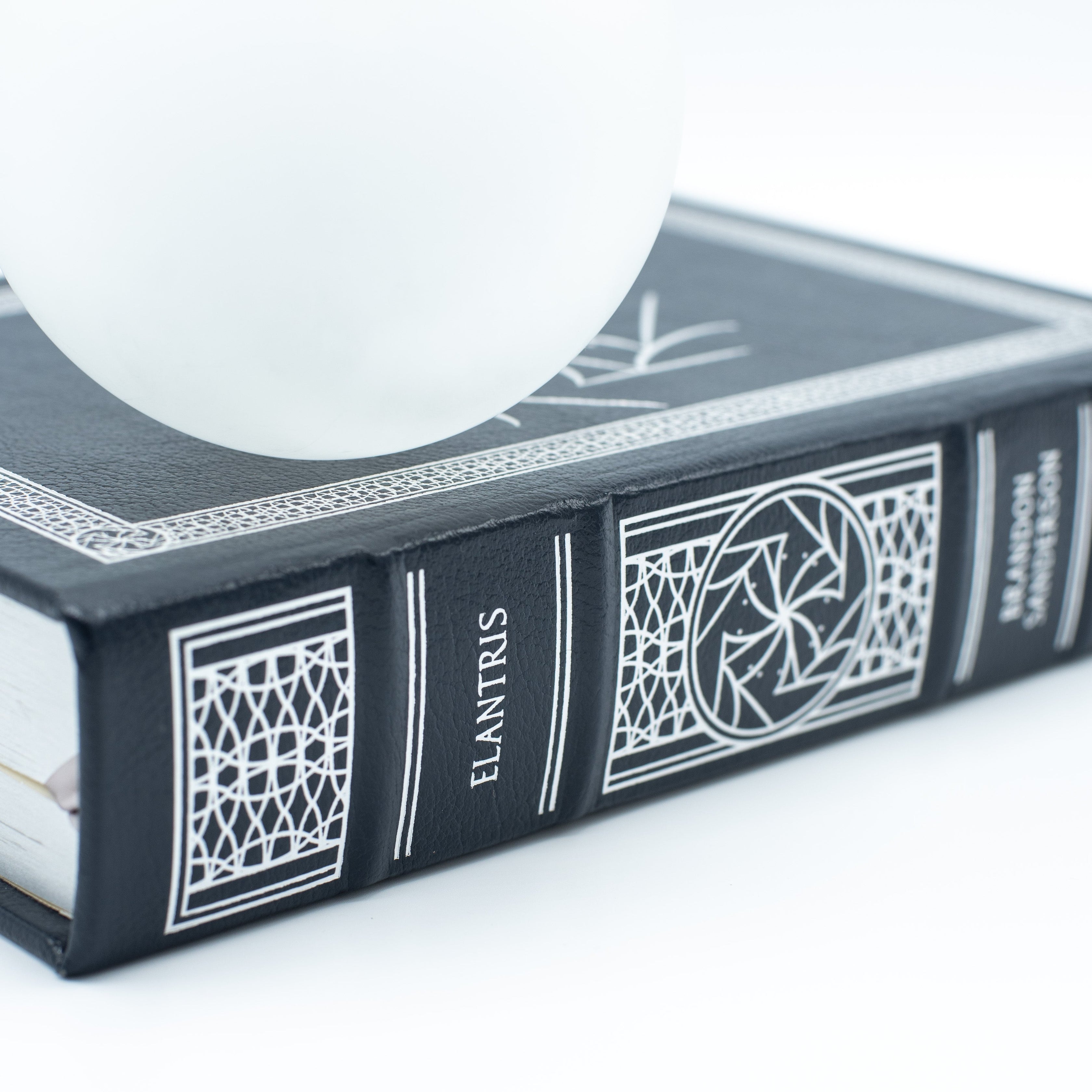 Signed Leatherbound Elantris - 10th Anniversary Edition by Brandon ...