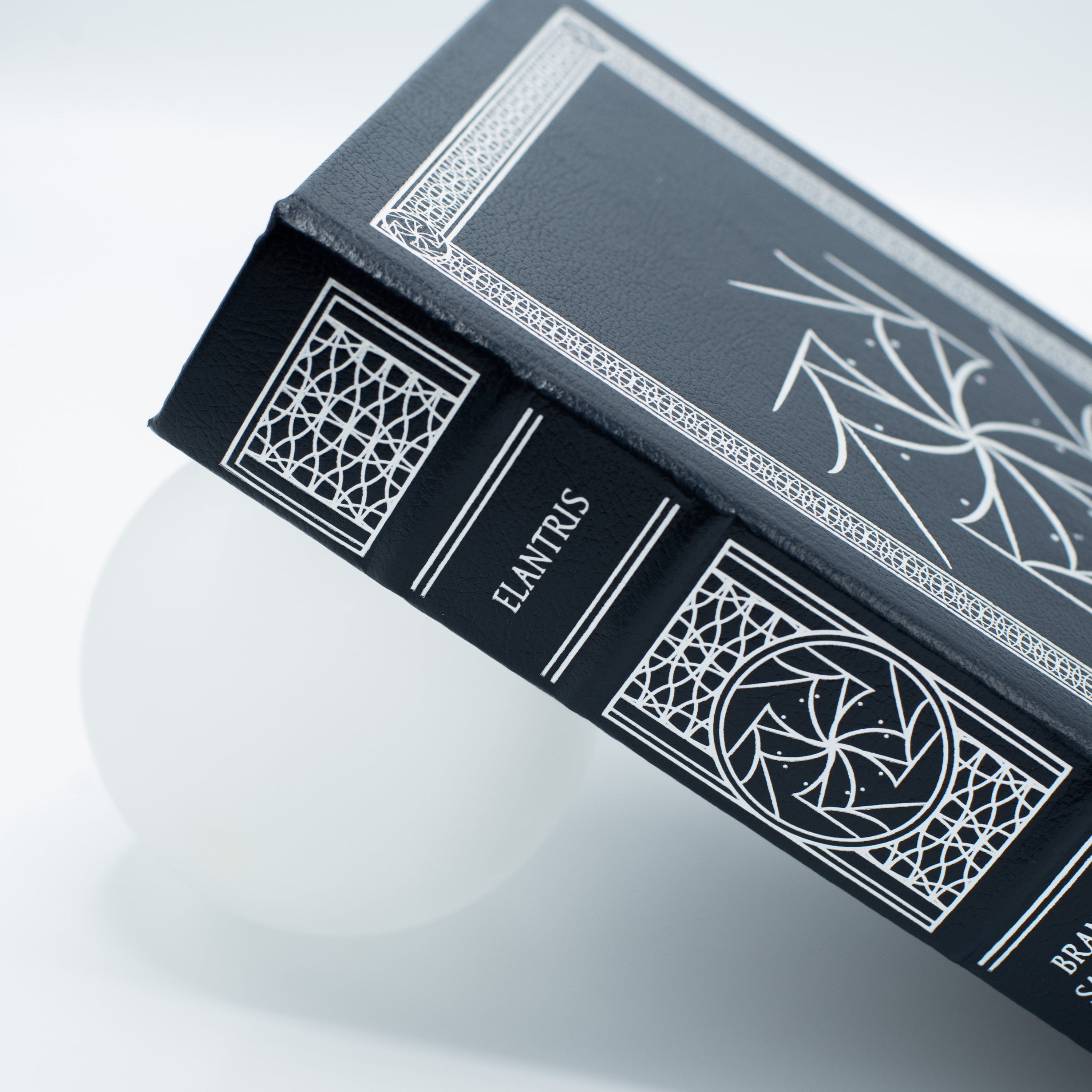 Signed Leatherbound Elantris - 10th Anniversary Edition by Brandon ...