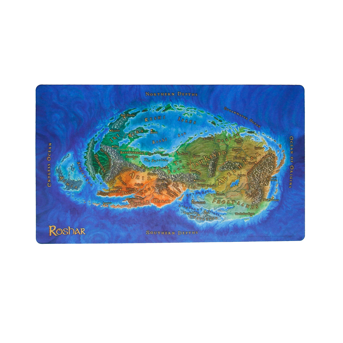 Roshar Playmat – Dragonsteel Books