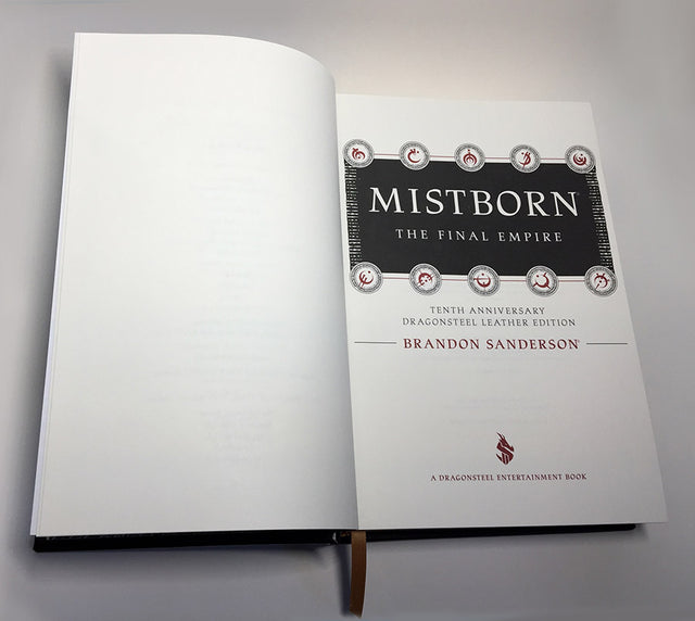 Mistborn Leatherbound Book – Dragonsteel Books